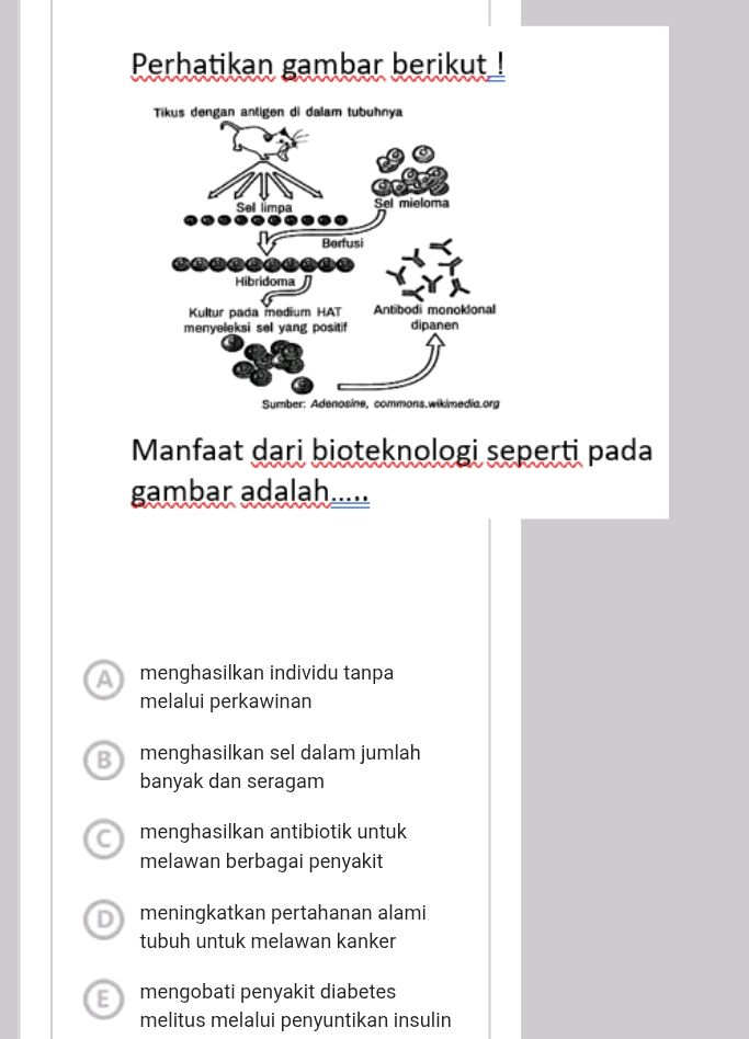 Perhatikan gambar berikut ! Manfaat dari | StudyX