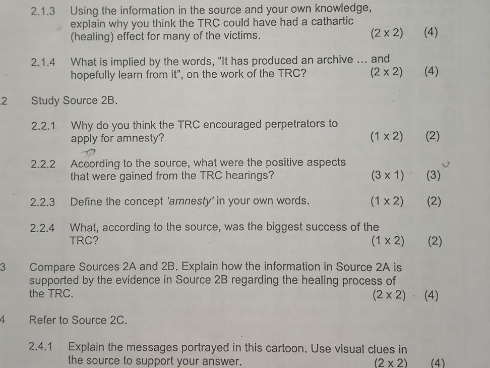 2.1.3 Using the information in the source | StudyX
