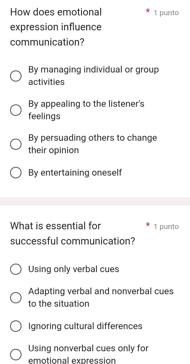 How does emotional expression influence | StudyX