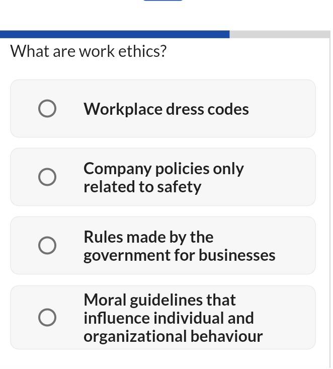 What are work ethics? Workplace dress codes | StudyX
