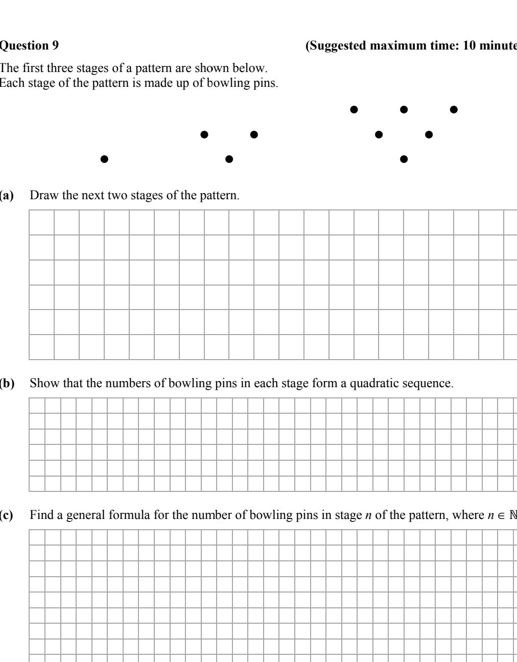Question 9 The first three stages of a | StudyX
