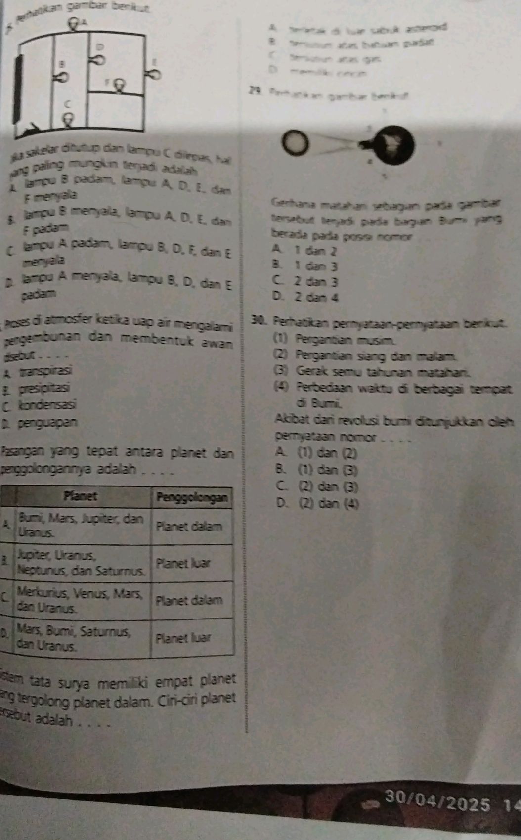 28. Perhatikan gambar berikut [Image of a | StudyX