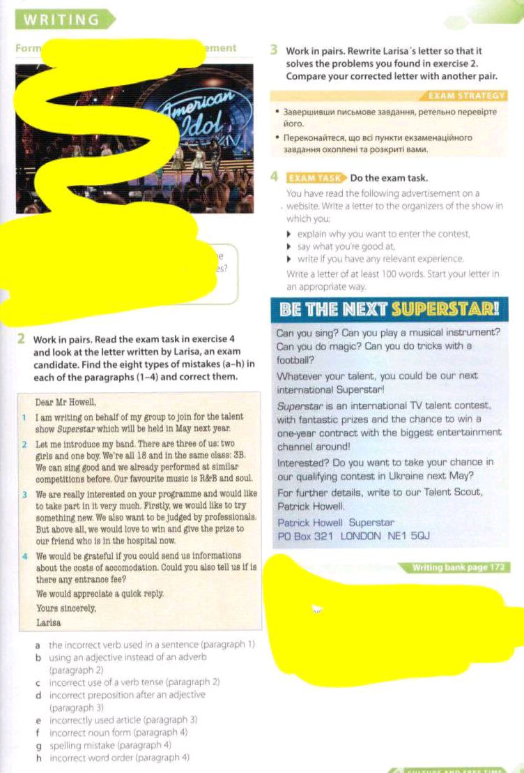 2 Work in pairs. Read the exam task in | StudyX