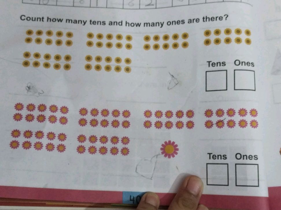 Count how many tens and how many ones are | StudyX