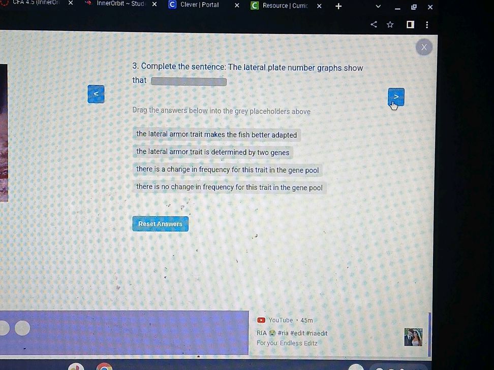 3. Complete the sentence: The lateral plate | StudyX