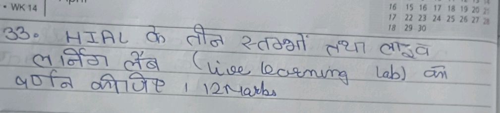33. HIAL के तीन स्तम्भों तथा लाइव लर्निंग | StudyX
