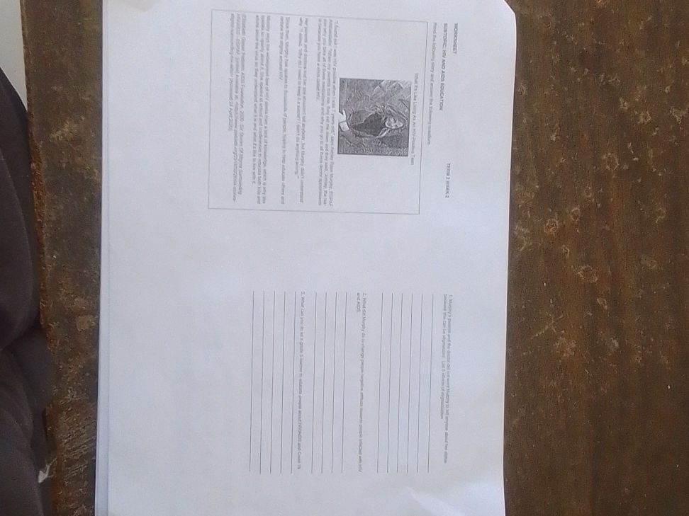 1. Identify a person and the matter did not | StudyX