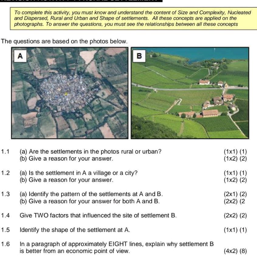 To complete this activity, you must know and | StudyX