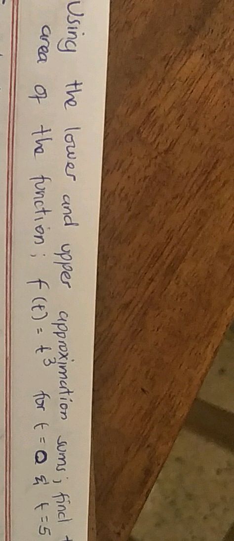 Using the lower and upper approximation | StudyX