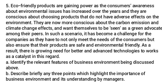 5. Eco-friendly products are gaining power | StudyX