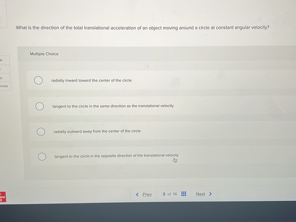 What is the direction of the total | StudyX