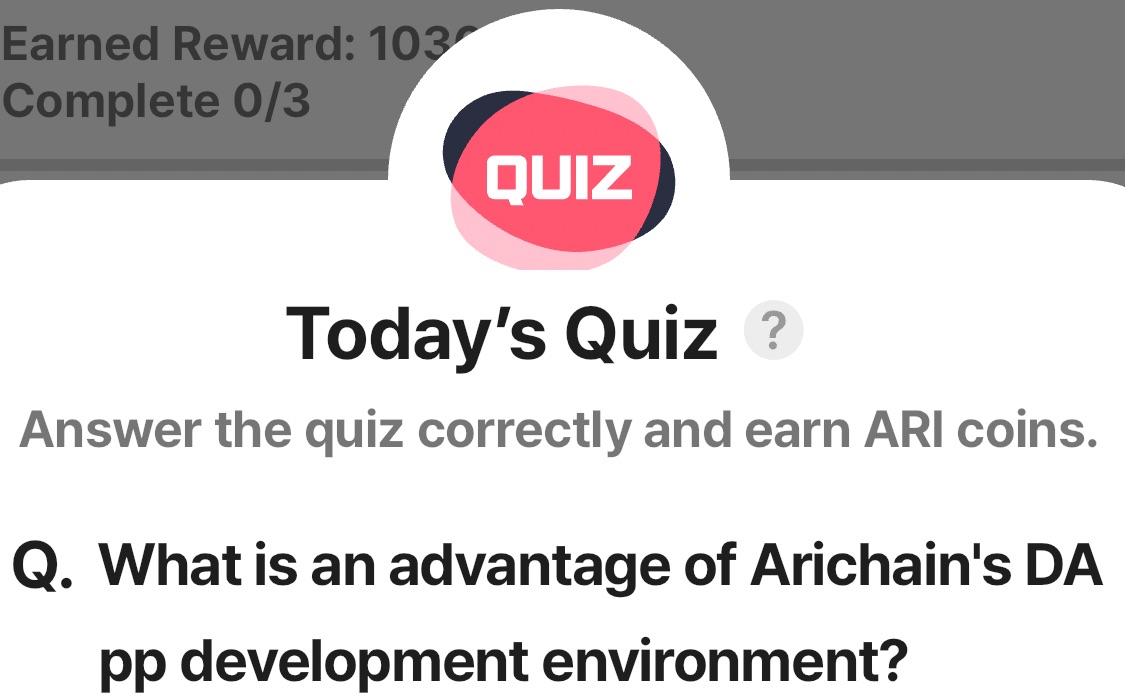Q. What is an advantage of Arichain's DA pp | StudyX