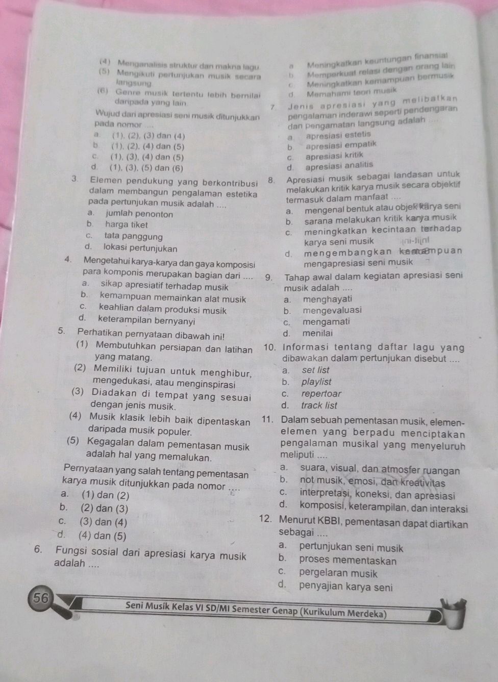 3. Elemen pendukung yang berkontribusi dalam | StudyX