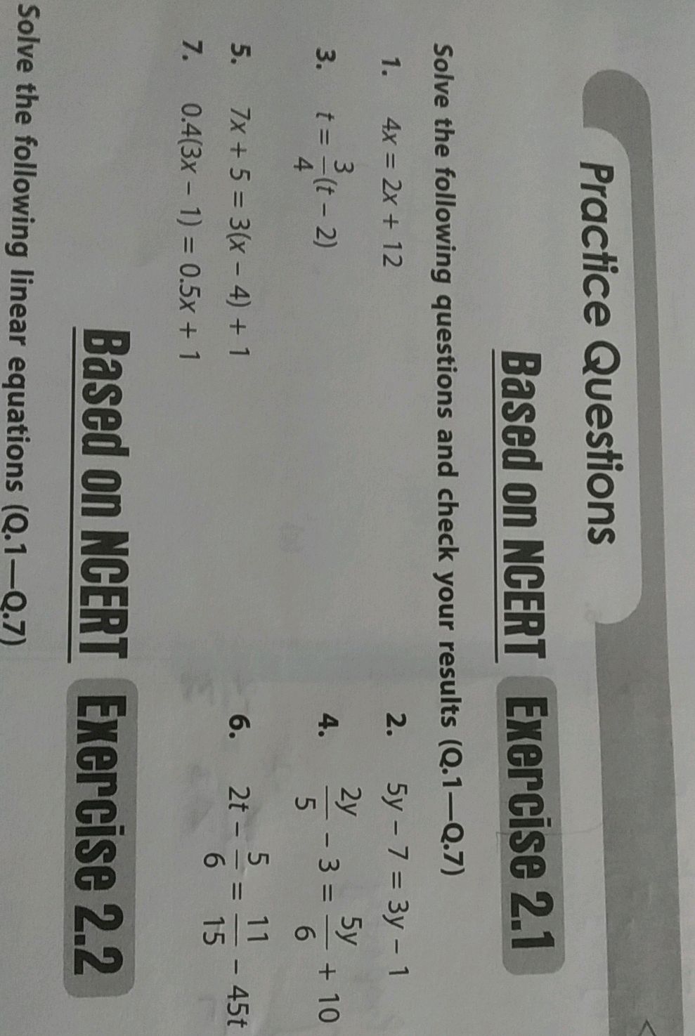 Solve the following questions and check your | StudyX