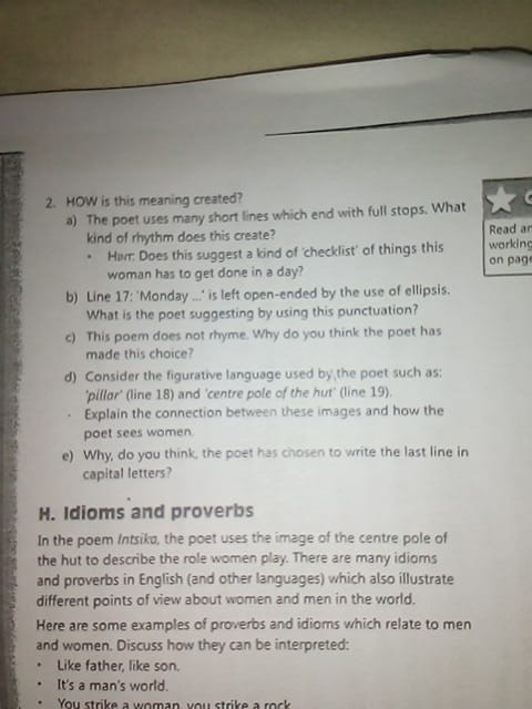 WHAT meaning is created? a) What is this