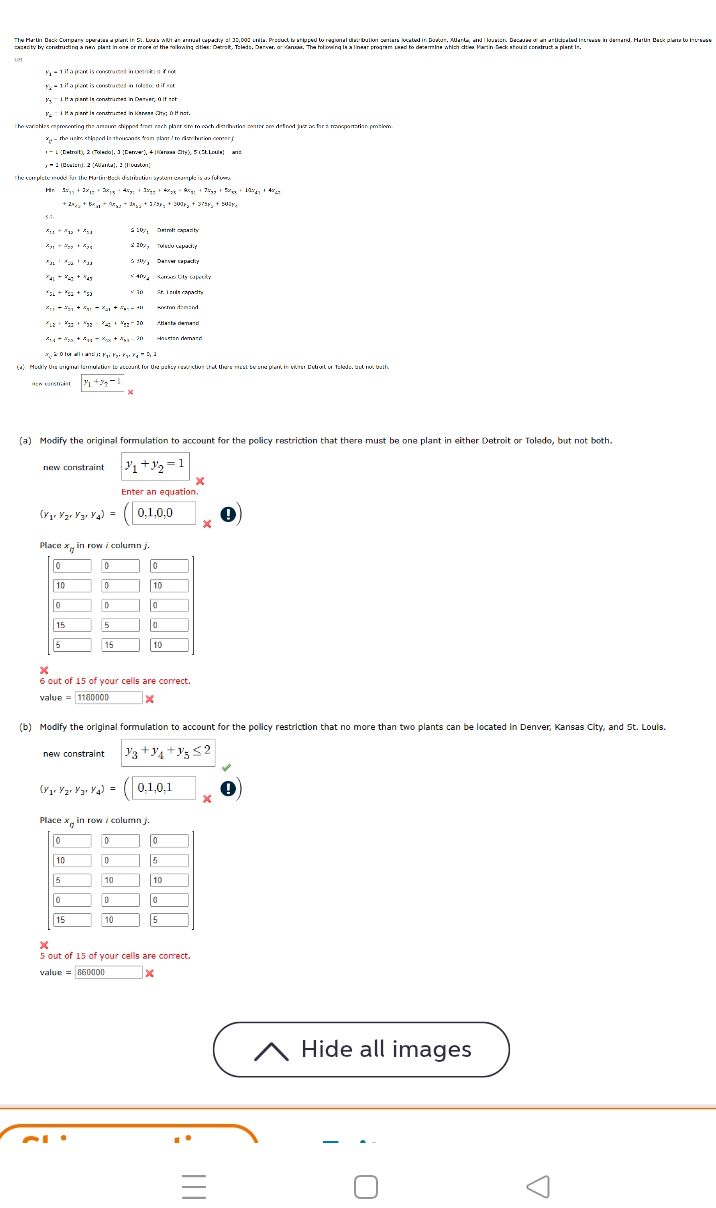 (a) Modify the original formulation to | StudyX