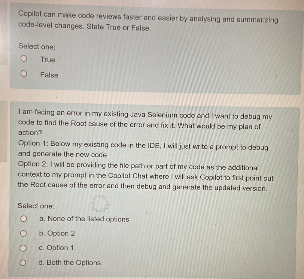 Copilot can make code reviews faster and | StudyX