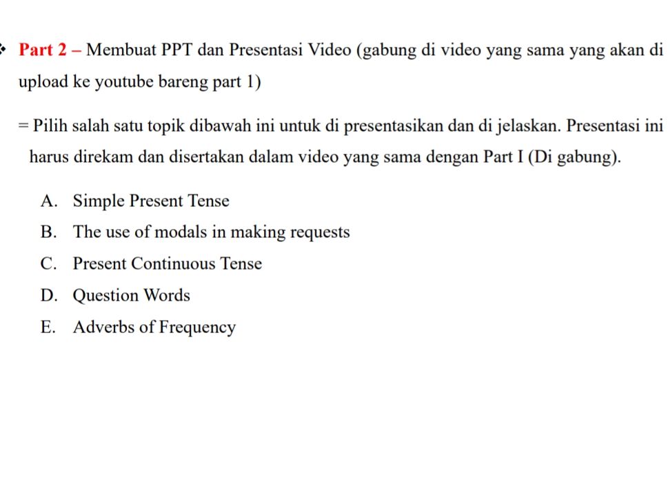 Part 2 – Membuat PPT dan Presentasi Video | StudyX