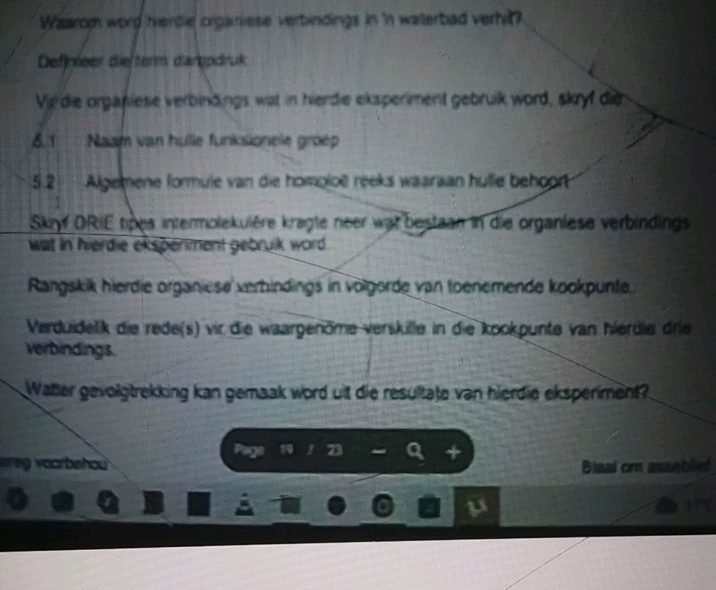 Waarom word herde organiese verbindings in | StudyX