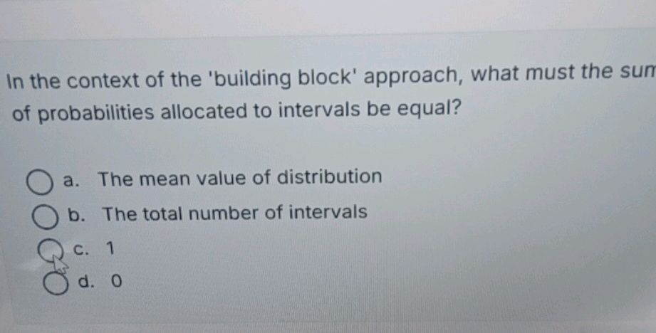 In the context of the 'building block' | StudyX