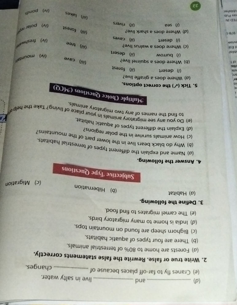 2. Write true or false. Rewrite the false | StudyX