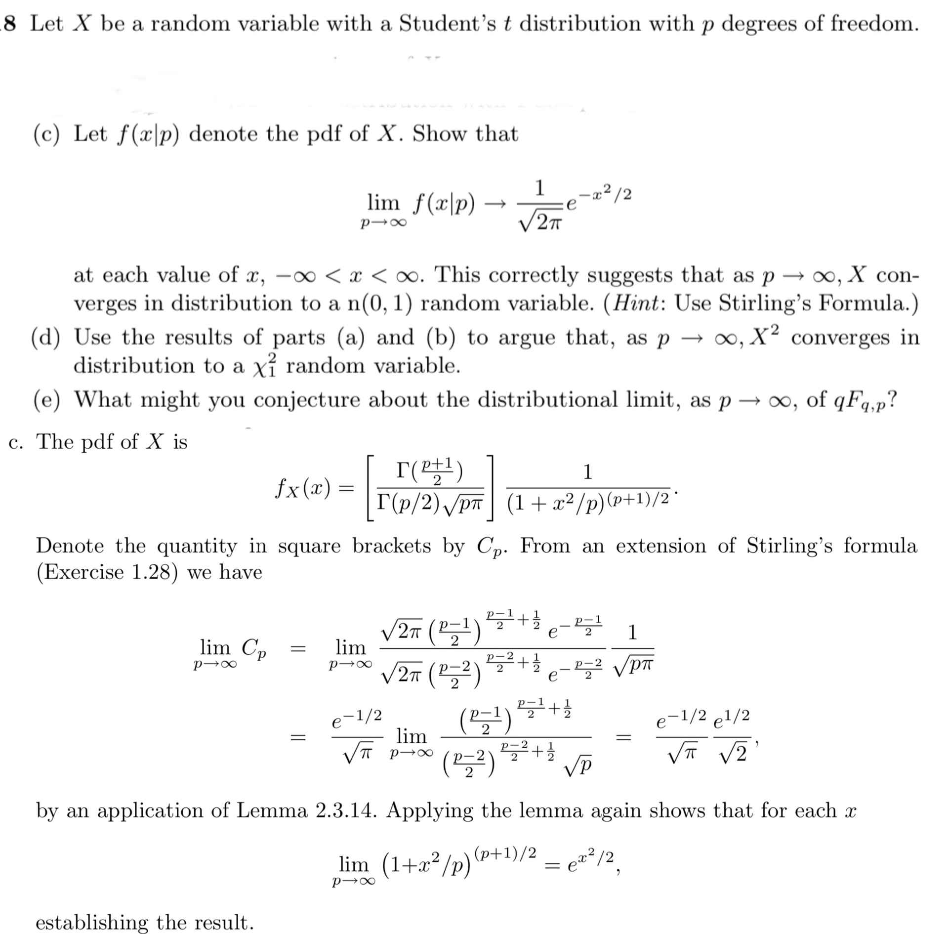 Let $X$ be a random variable with a | StudyX