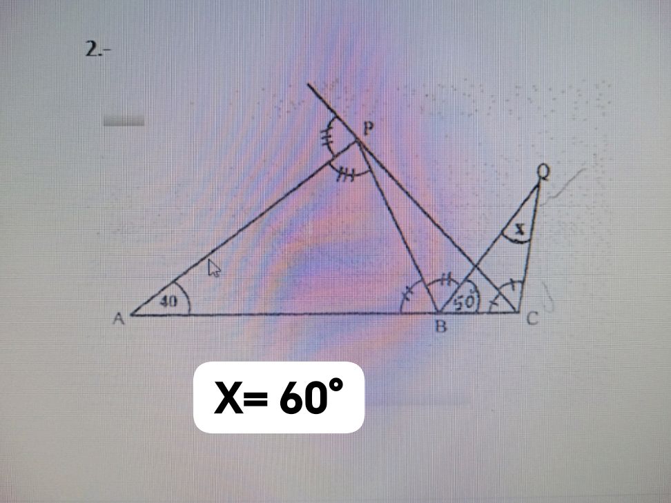 Find the value of x. (Diagram of a | StudyX