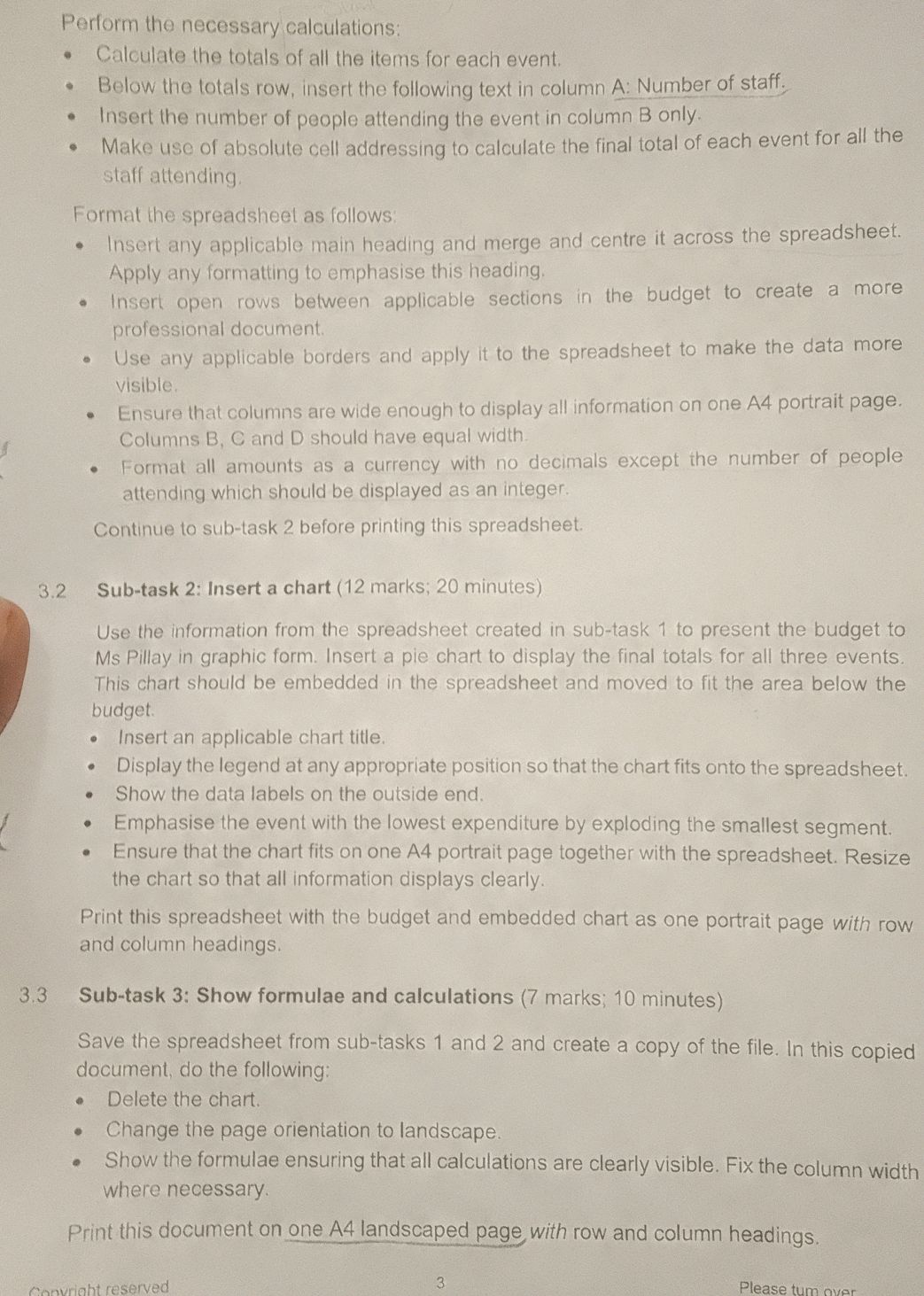 Perform the necessary calculations: * | StudyX