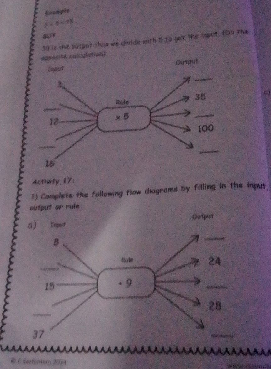 Complete the following flow diagrams by | StudyX