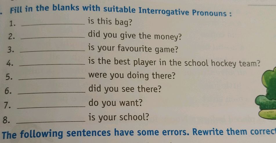 Fill in the blanks with suitable | StudyX