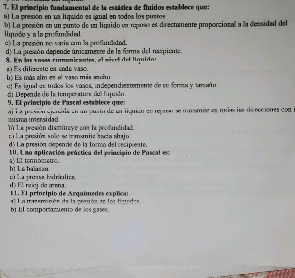 7. El principio fundamental de la estática | StudyX