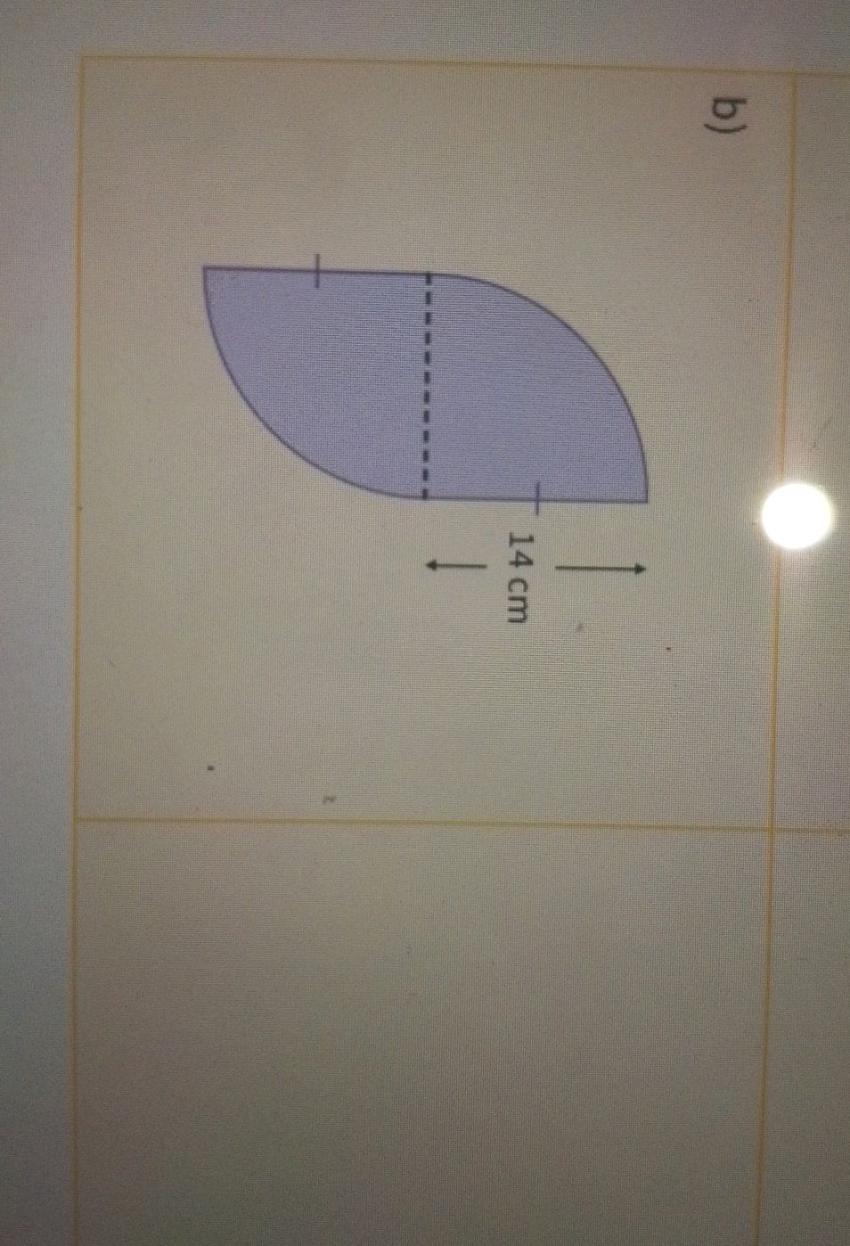 The image shows a shape composed of a | StudyX