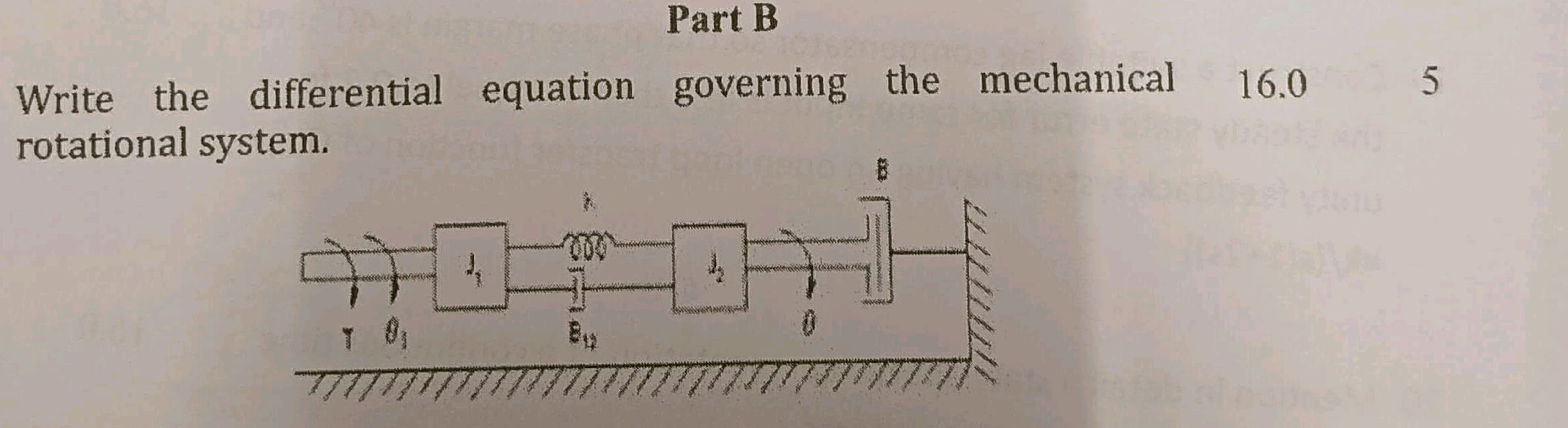 Write the differential equation governing | StudyX