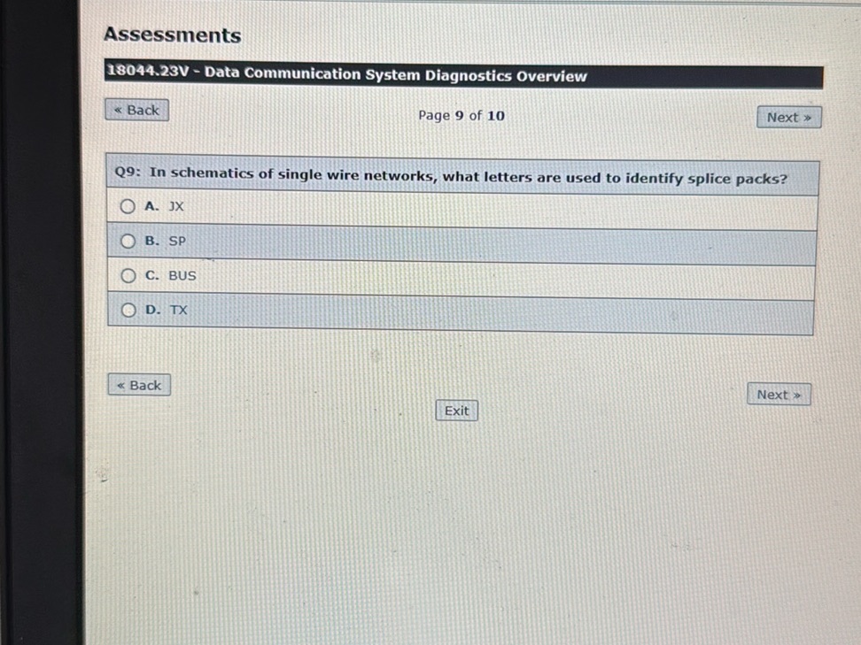 Q9: In schematics of single wire networks, | StudyX