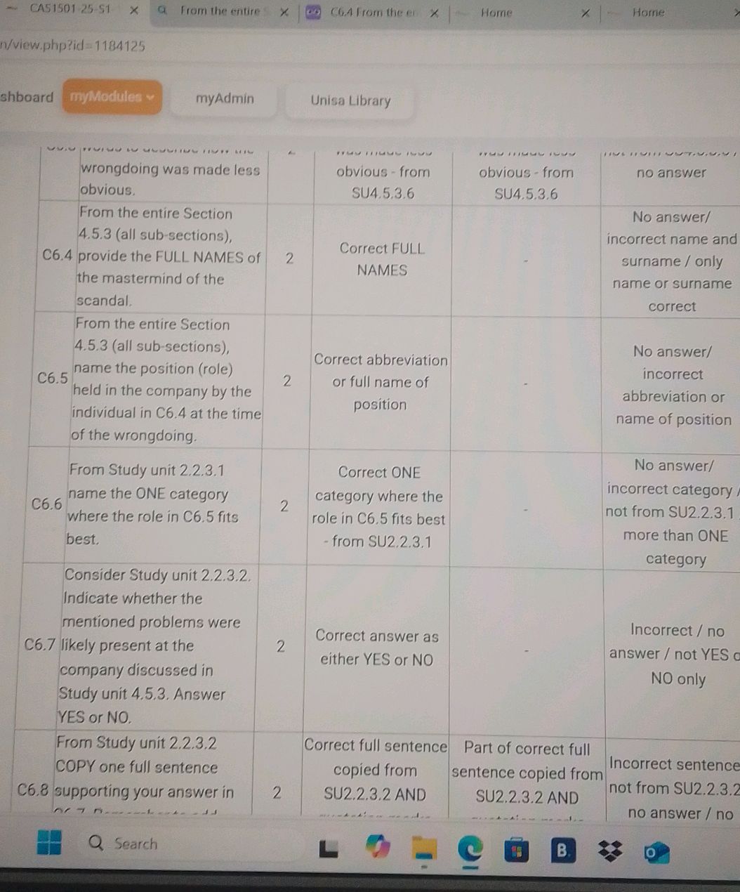 The following questions are based on the | StudyX