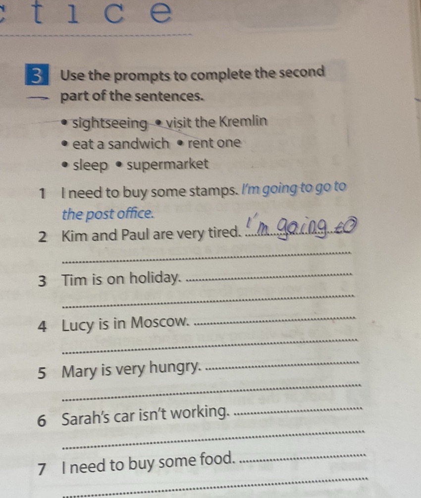 3 Use the prompts to complete the second | StudyX