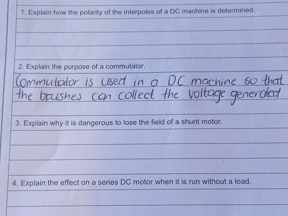 1. Explain how the polarity of the | StudyX