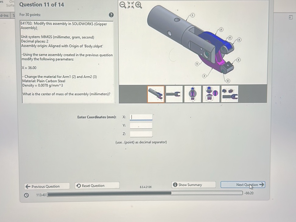 E41702: Modify this assembly in SOLIDWORKS | StudyX
