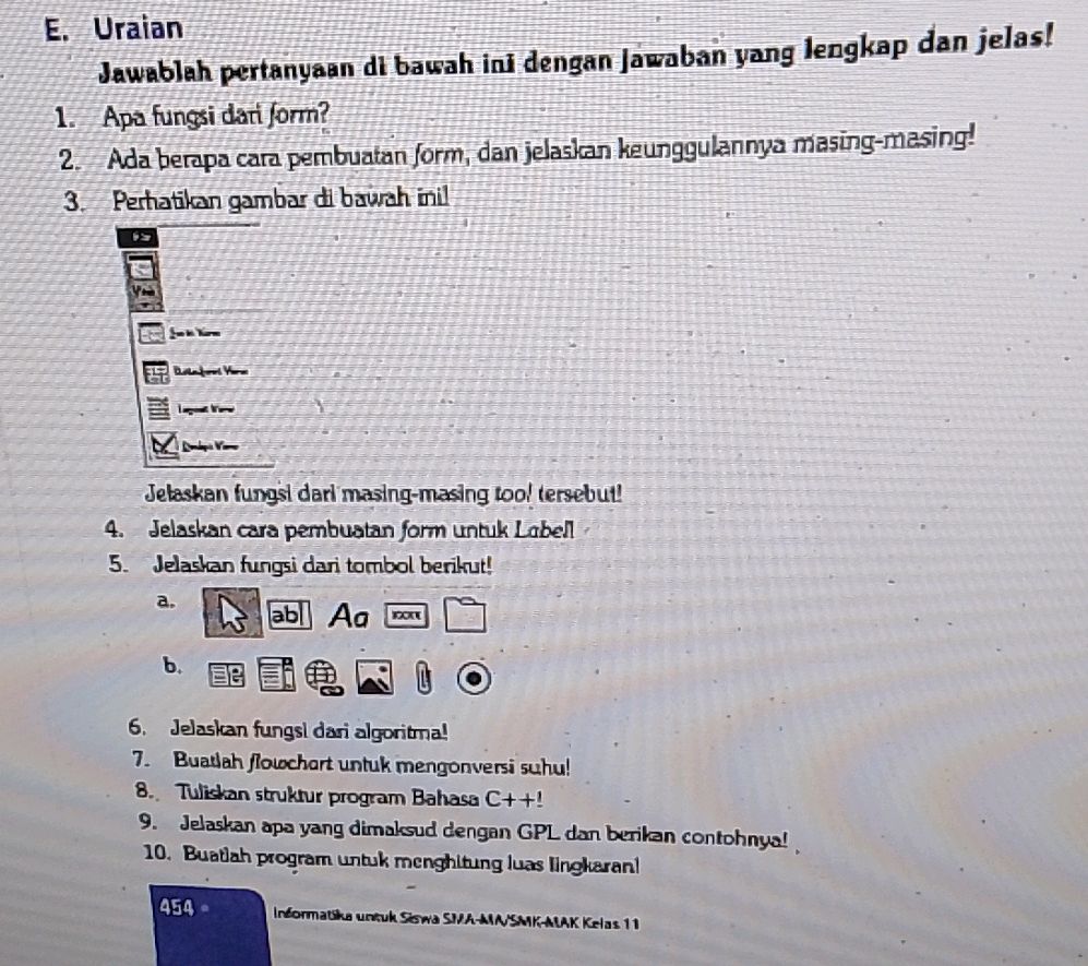 1. Apa fungsi dari form? 2. Ada berapa cara | StudyX