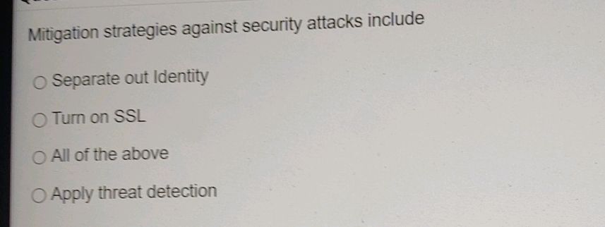 Mitigation strategies against security | StudyX