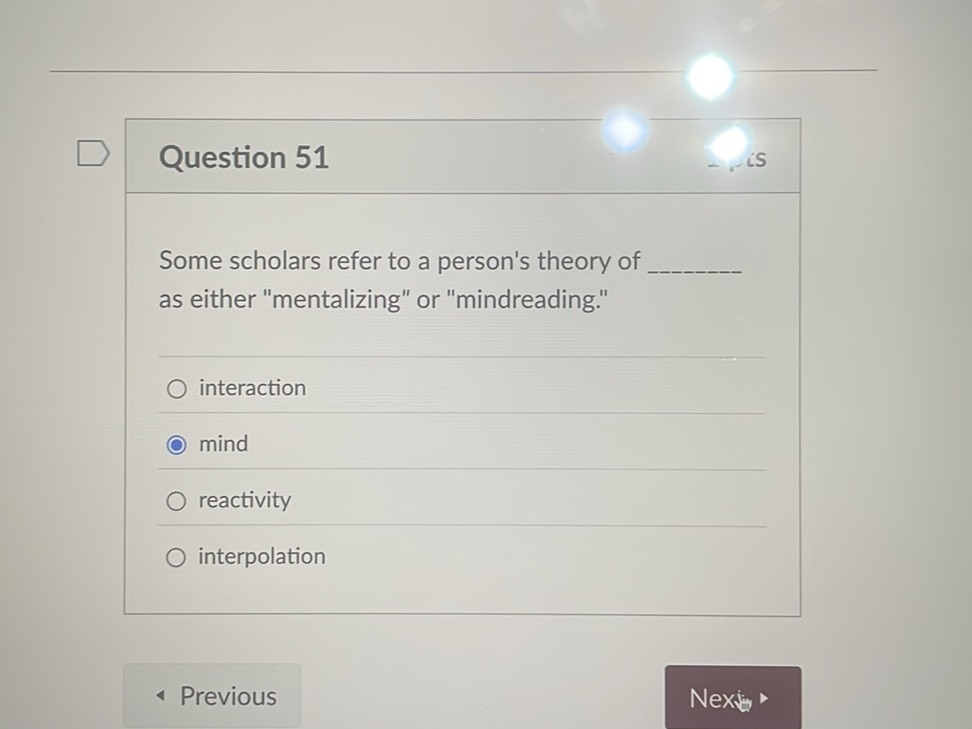 Question 51 Some scholars refer to a | StudyX