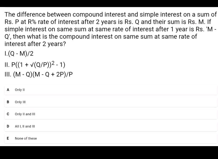 The difference between compound interest and | StudyX
