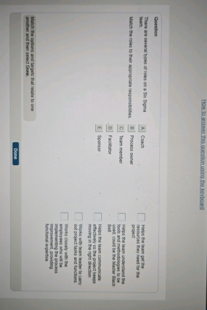 There are several types of roles on a Six | StudyX