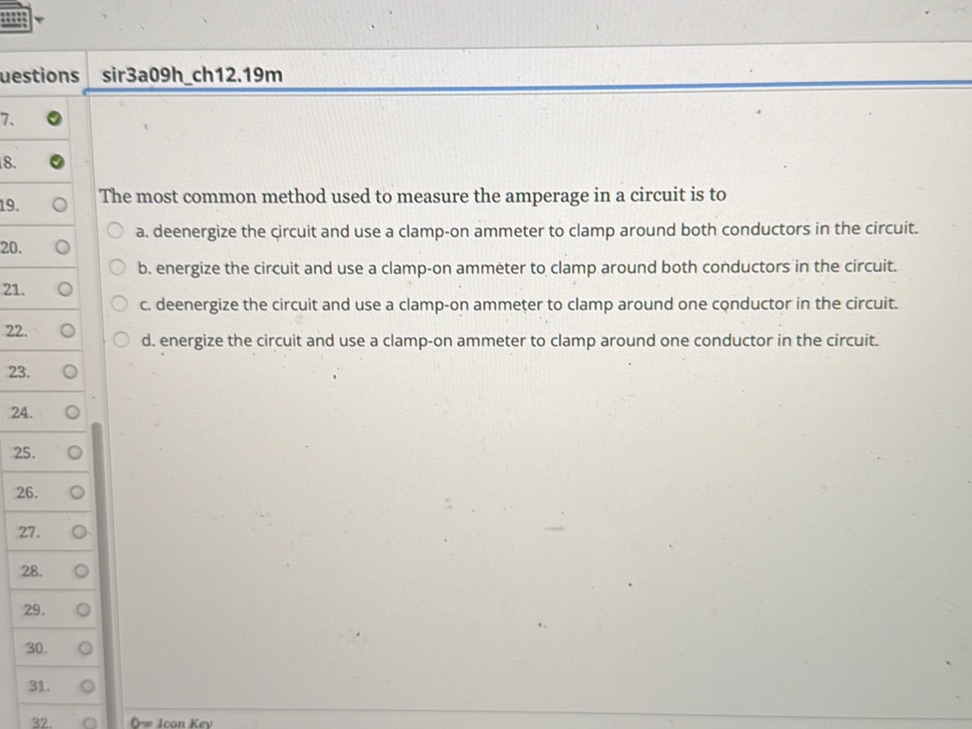 The most common method used to measure the | StudyX