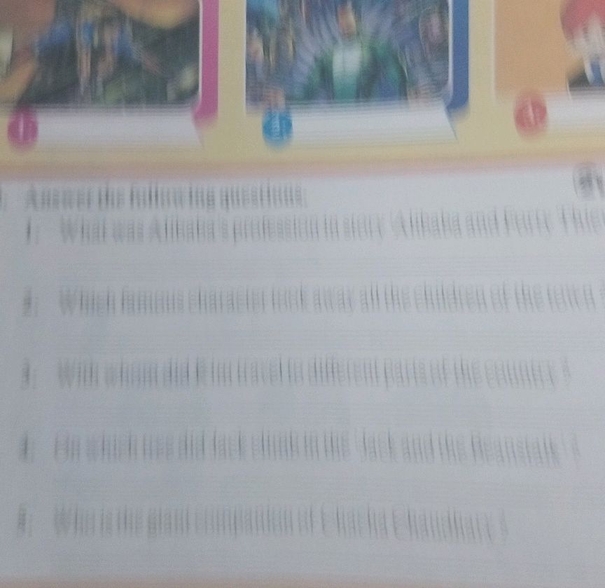 1. What was Alibaba's profession in story | StudyX