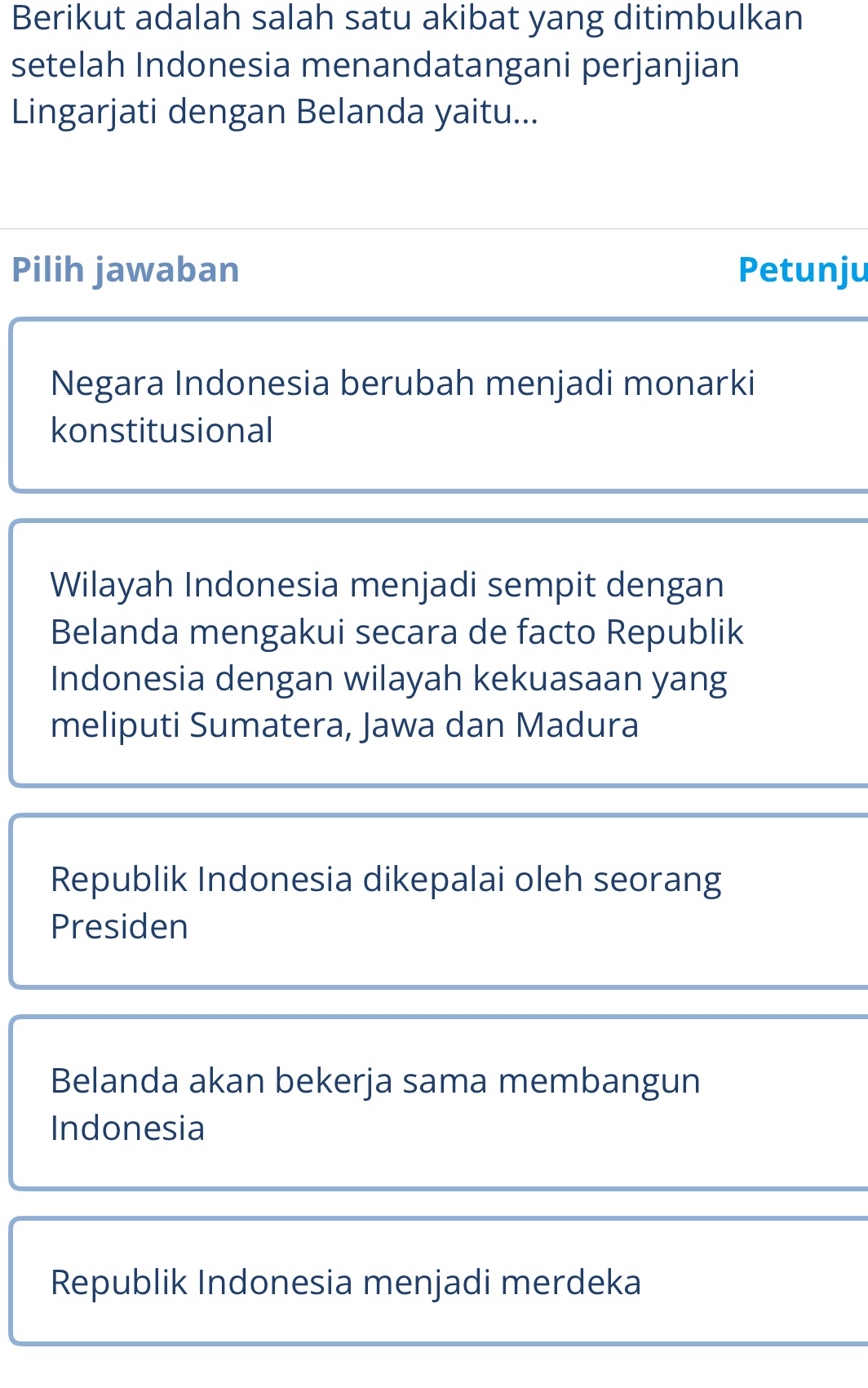 Berikut adalah salah satu akibat yang | StudyX