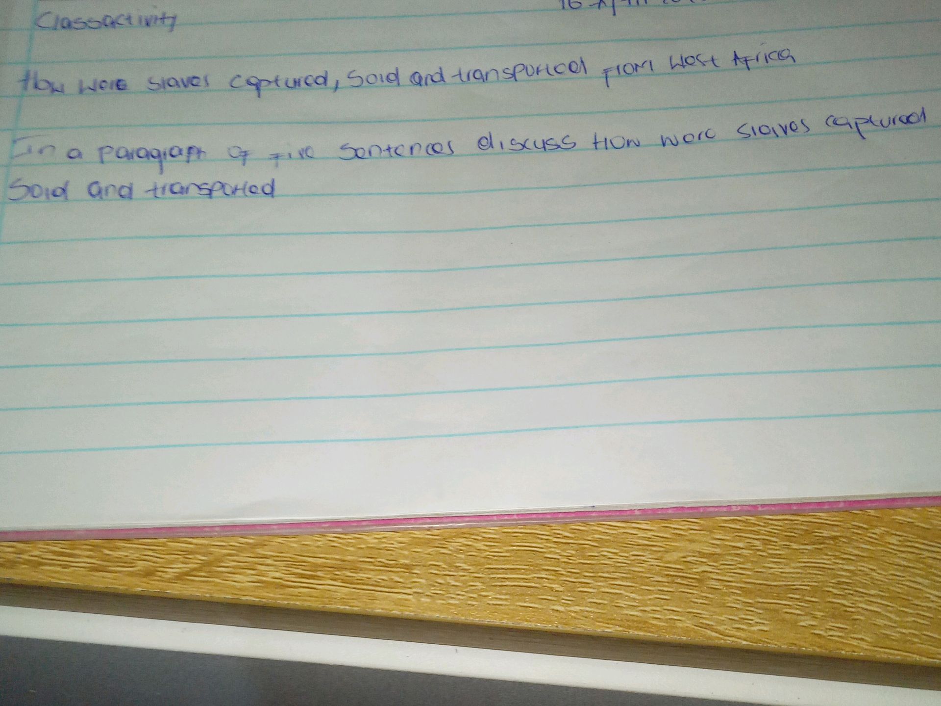 How were slaves captured, sold and | StudyX