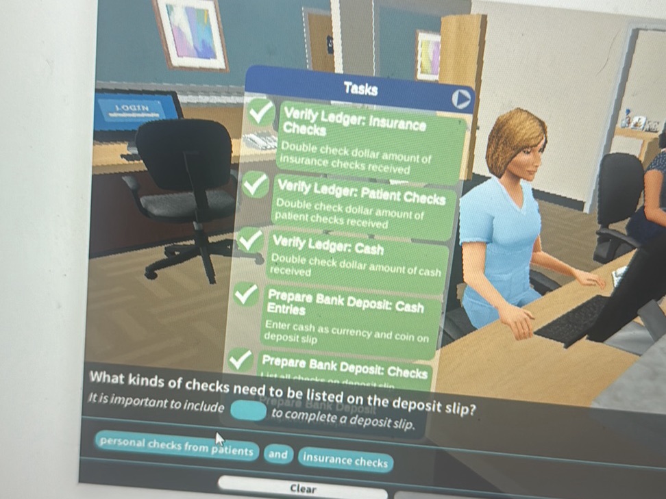 What kinds of checks need to be listed on | StudyX