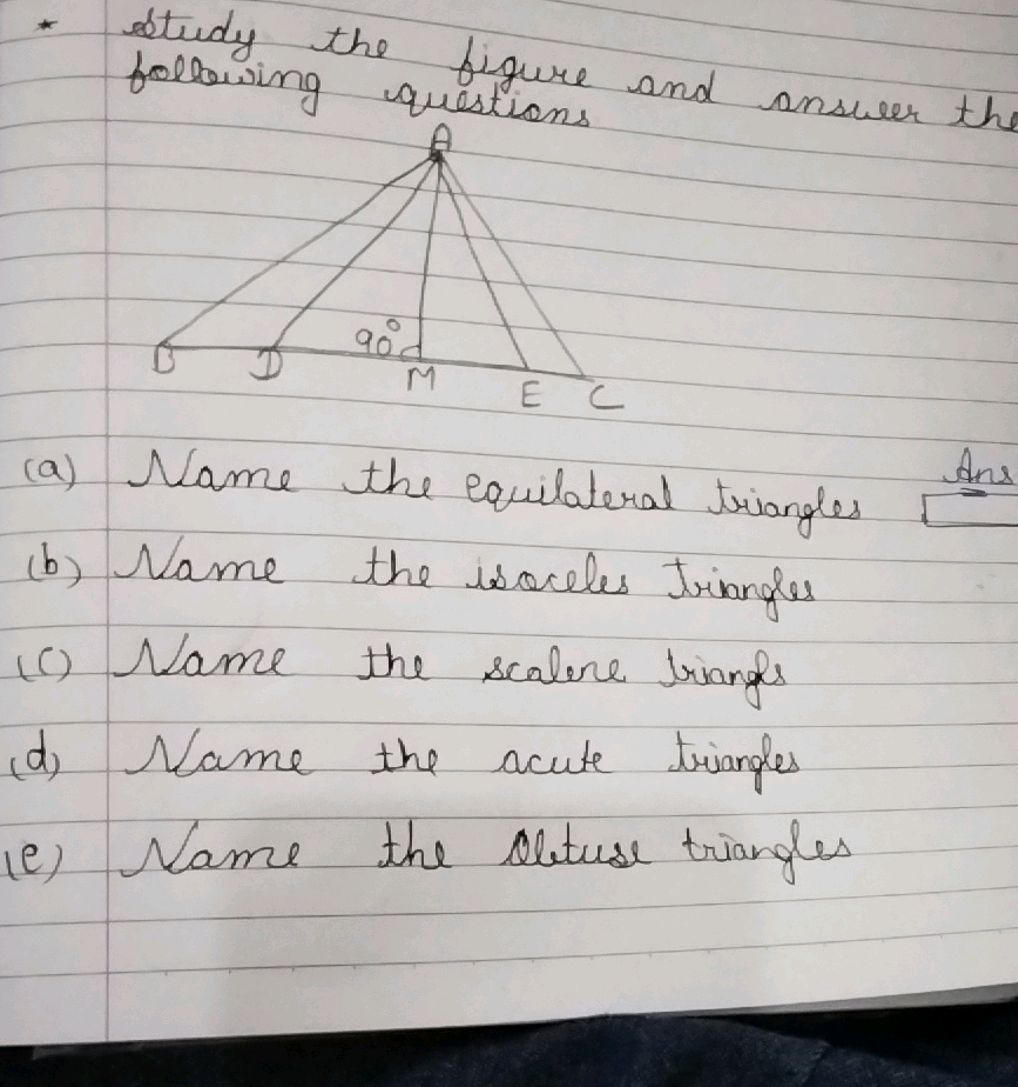 Study the figure and answer the following | StudyX