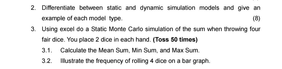 2. Differentiate between static and dynamic | StudyX